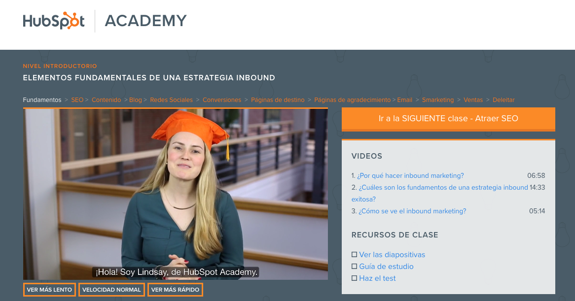 ¡Consigue tu certificacion de Inbound Marketing con Hubspot Academy! ¡Consigue tu certificacion de Inbound Marketing con Hubspot Academy!